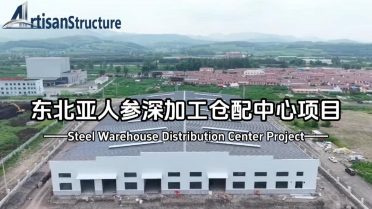 Customized Galvanized H Section Large Span Steel Structure Warehouse